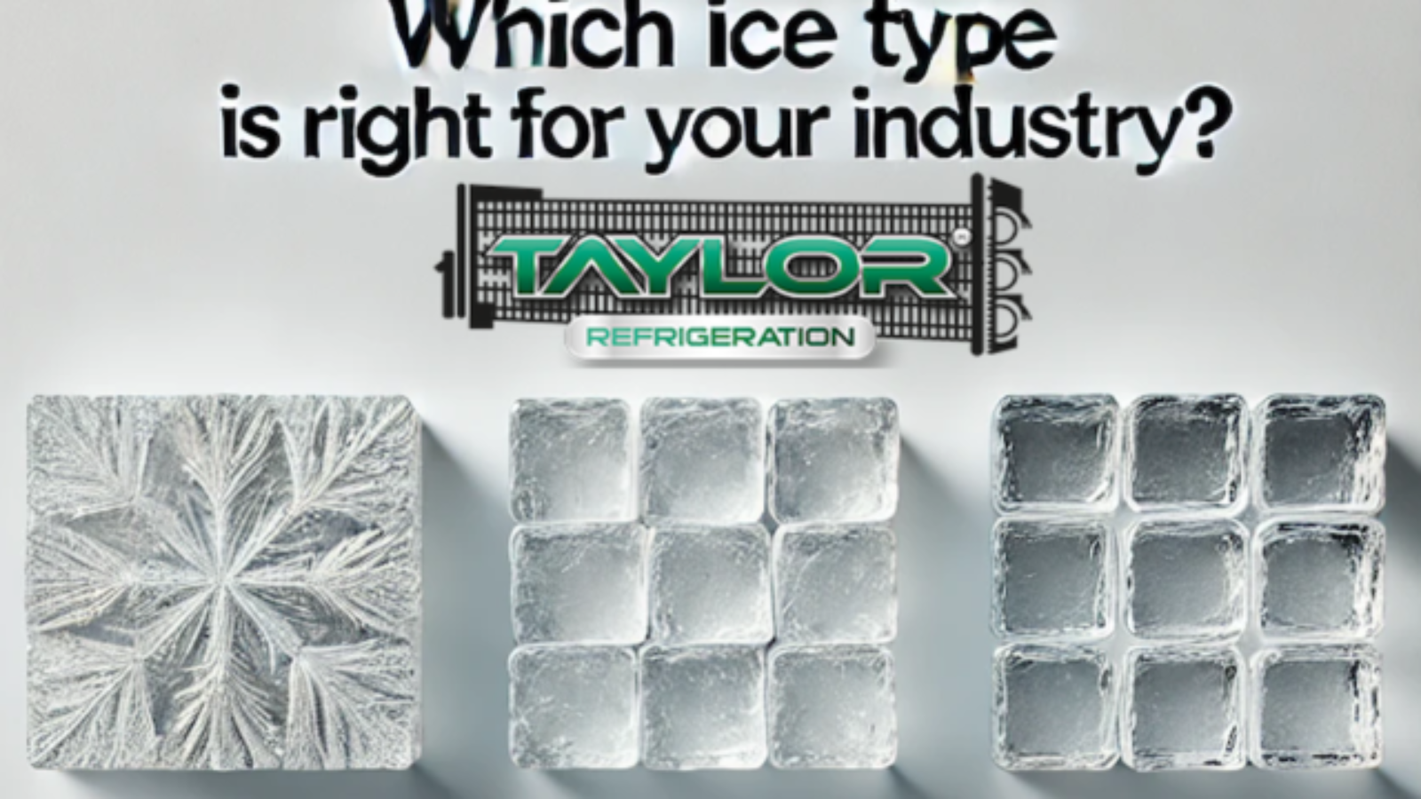 Flake, Cube, or Block Ice: Which Suits Your Industry Best